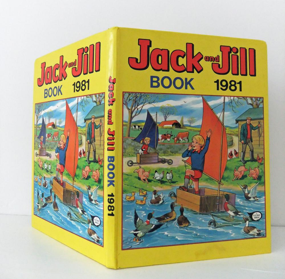 Vintage Childrens Book - Jack And Jill Book 1981 on Luulla